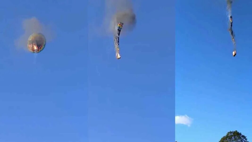 Tragic Hot Air Balloon Accident in Brazil: 8 Dead and 13 Injured in ...